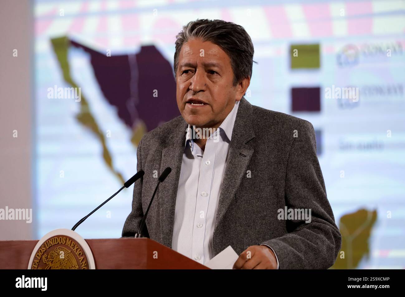 Mexico City, Mexico. 27th Jan, 2025. Director General of the National ...