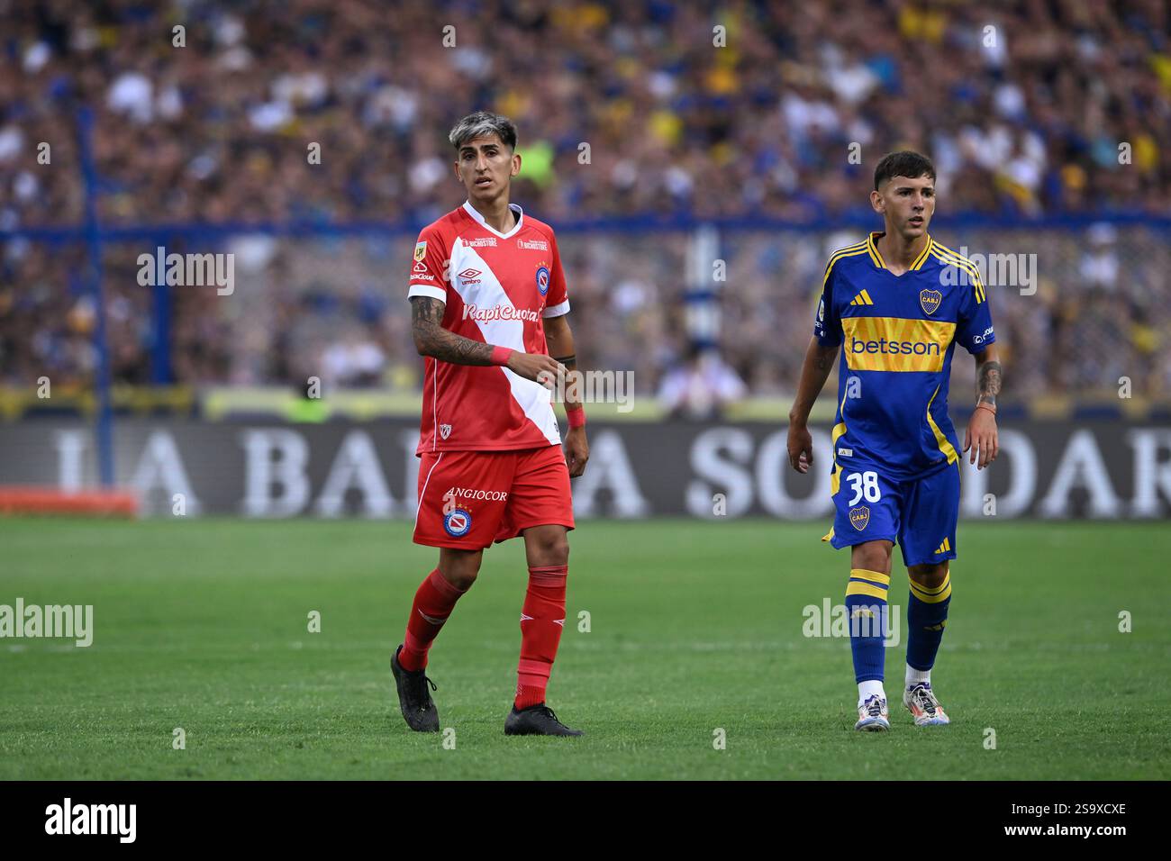BUENOS AIRES, ARGENTINA - JANUARY 26: Camilo Rey Domenech of Boca ...