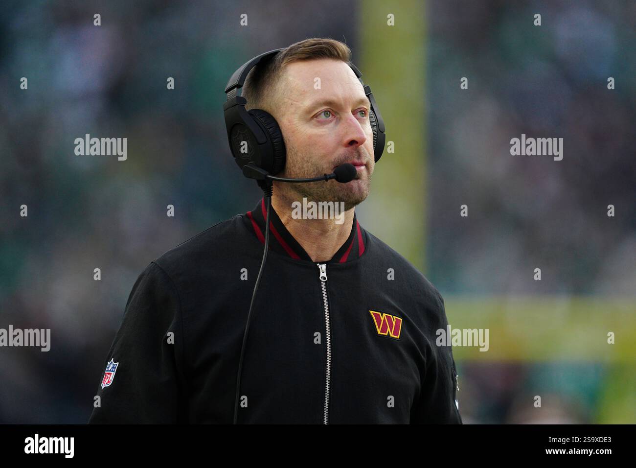 Washington Commanders offensive coordinator Kliff Kingsbury during the ...