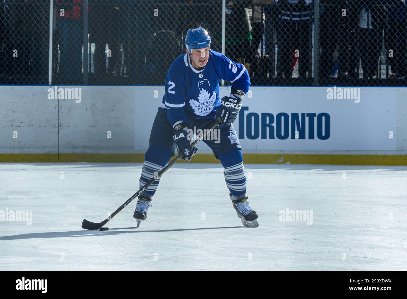 Toronto, ON, Canada – January 26, 2025: Toronto Maple Leafs Alumni ...