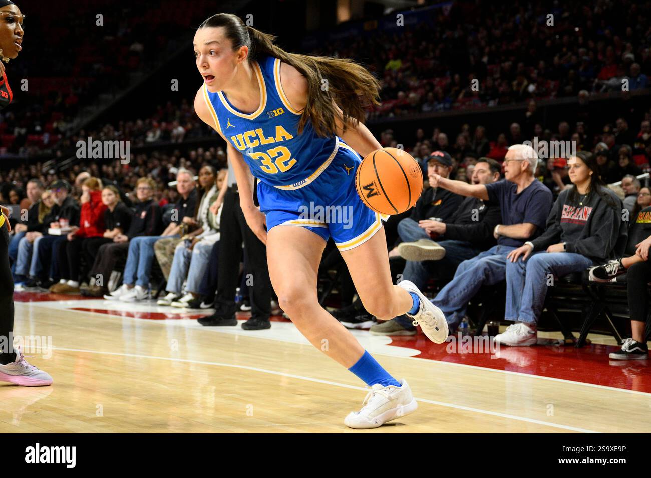 UCLA forward Angela Dugalic (32) in action during the first half of an ...