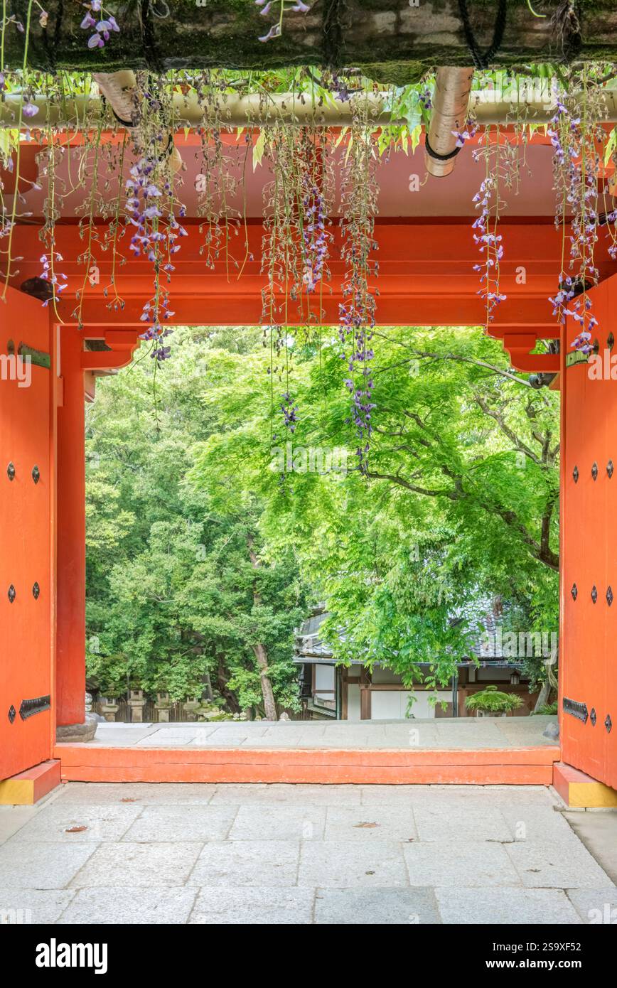 Japan, Nara. Kasuga Shrine Stock Photo - Alamy