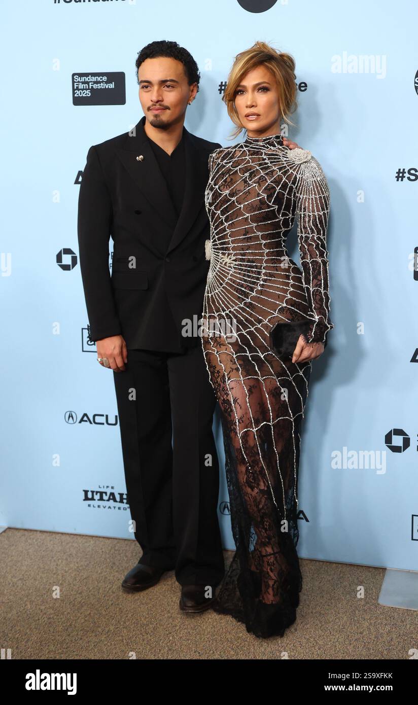 Tonatiuh and Jennifer Lopez arriving to the “Kiss of The Spider Woman ...