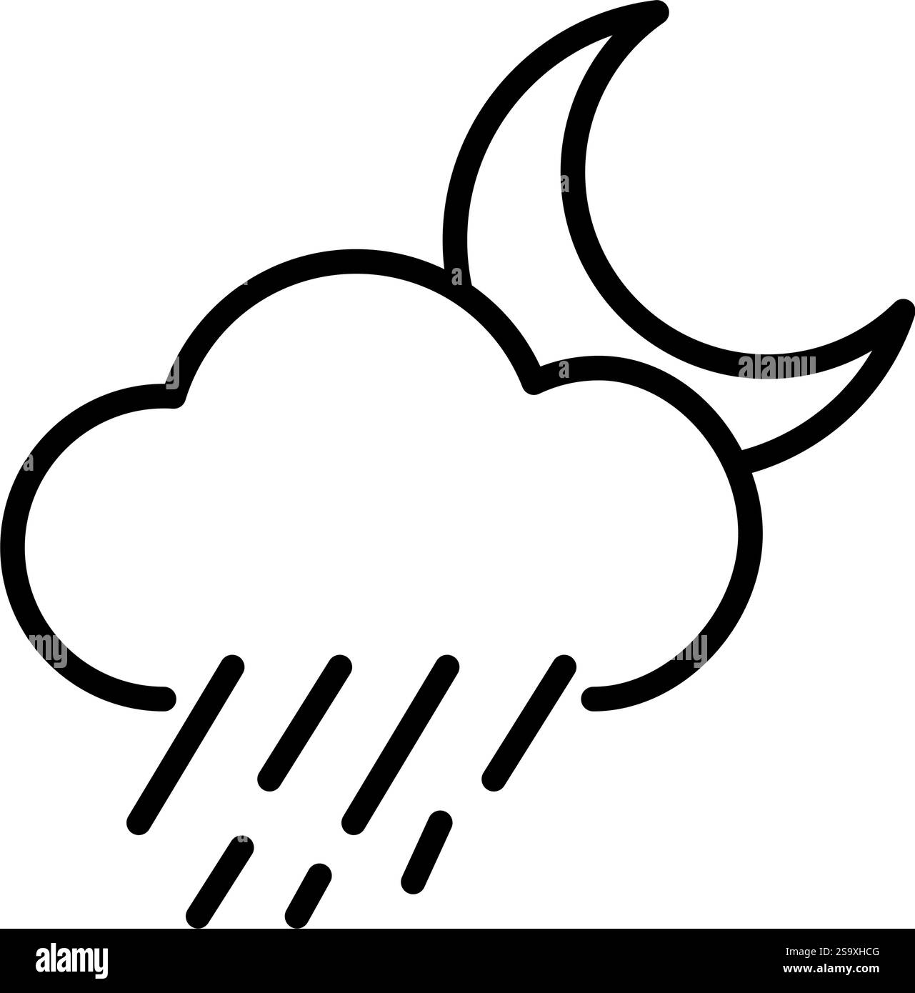 Atmosphere calm sky cloud Cut Out Stock Images & Pictures - Alamy