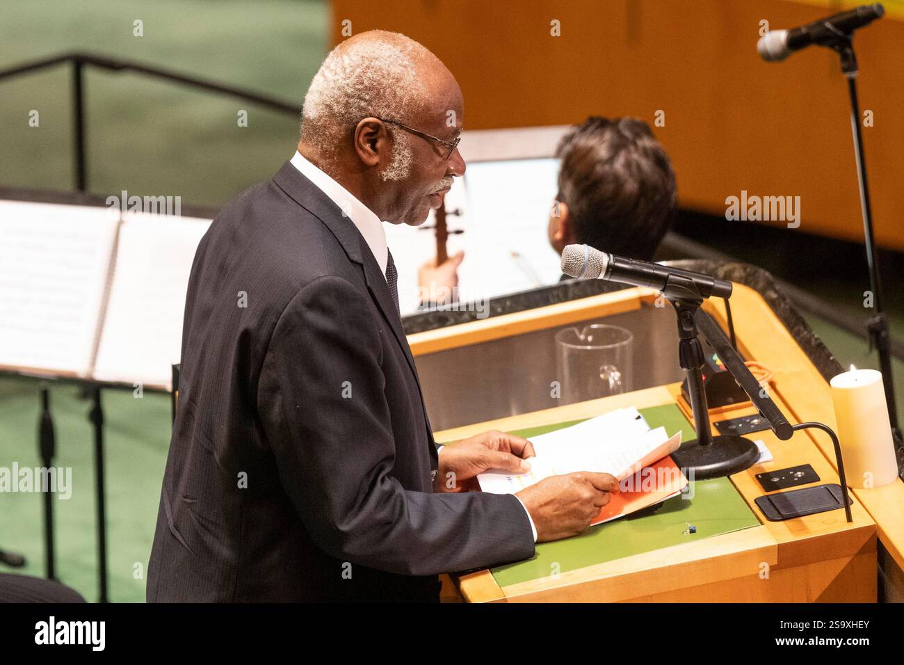 New York, New York, USA. 27th Jan, 2025. President of 79th General ...