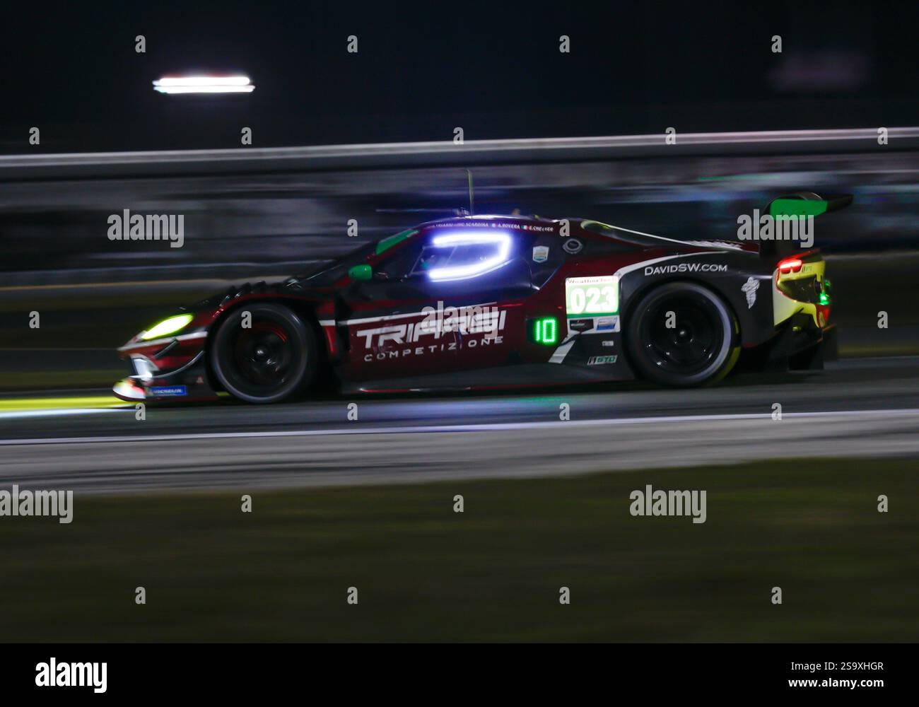 DAYTONA BEACH, FL - JANUARY 26: (023) GTD Driver Onofrio Triarsi ...