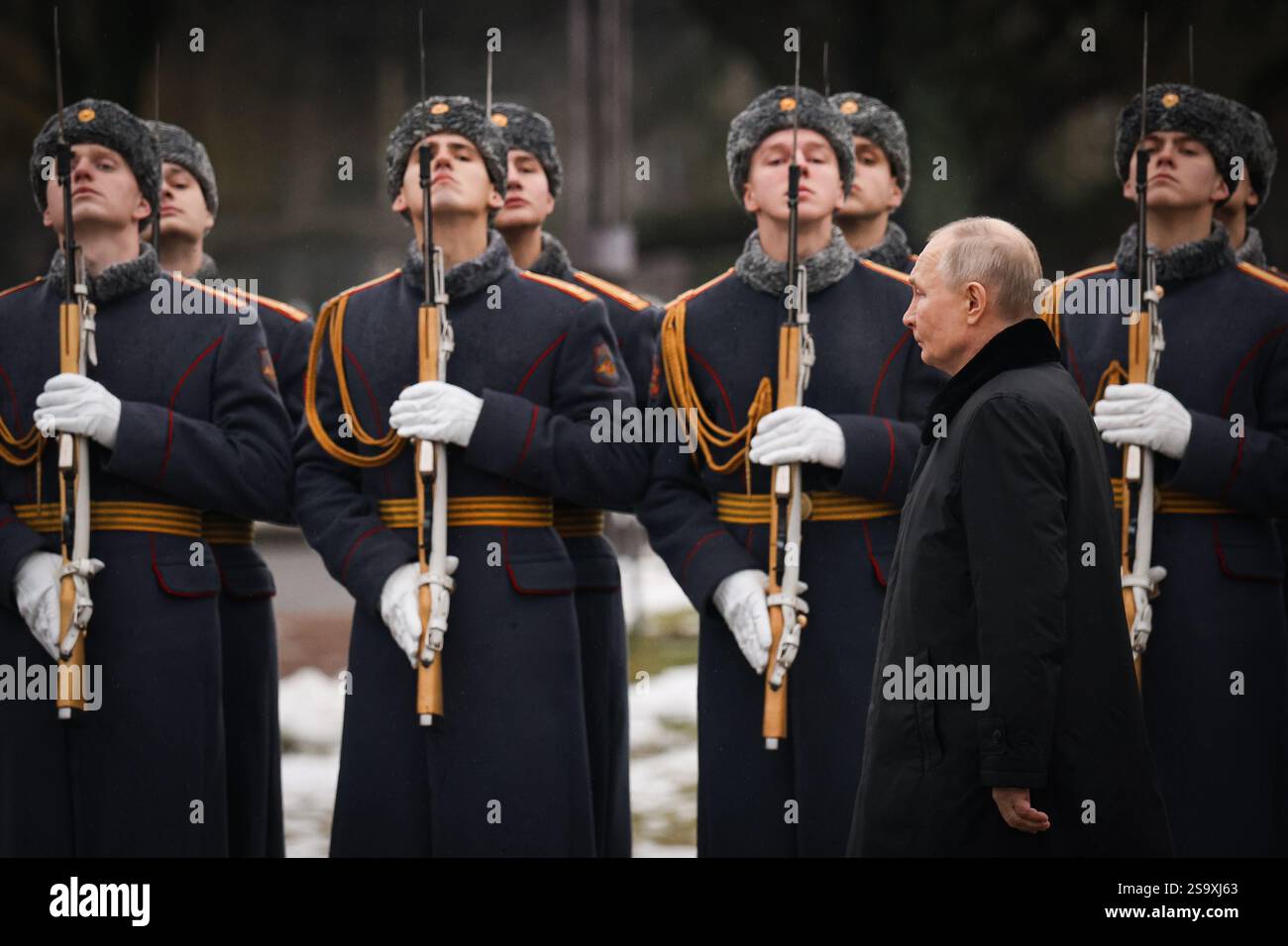 St. Petersburg, Russia. 27th Jan, 2025. Russian President Vladimir ...