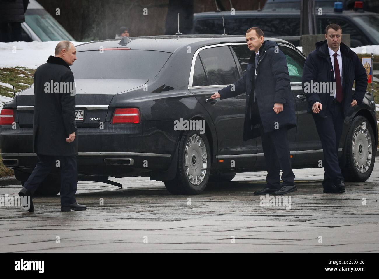 St. Petersburg, Russia. 27th Jan, 2025. Russian President Vladimir ...