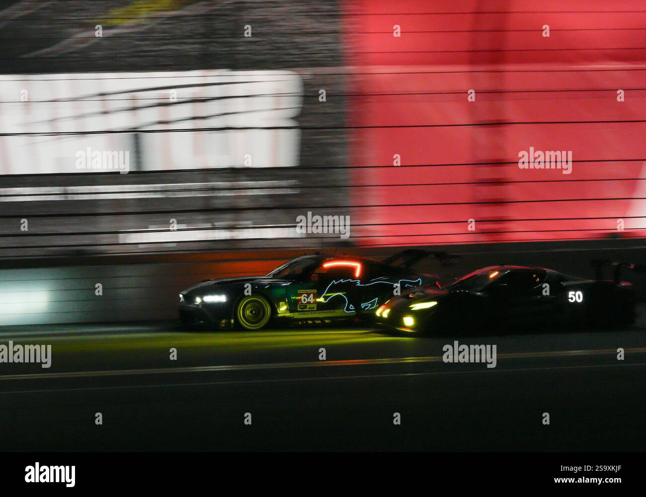 DAYTONA BEACH, FL - JANUARY 26: 3rd place winner (64) GTD Pro Driver ...