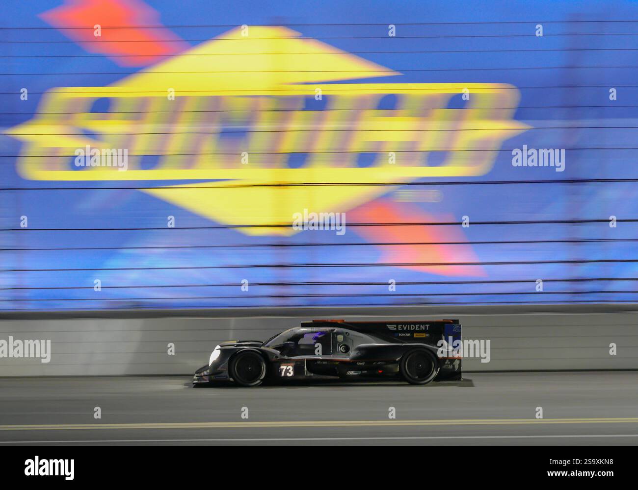 DAYTONA BEACH, FL - JANUARY 26: (73) LMP2 Driver Chris Cumming, Pietro ...