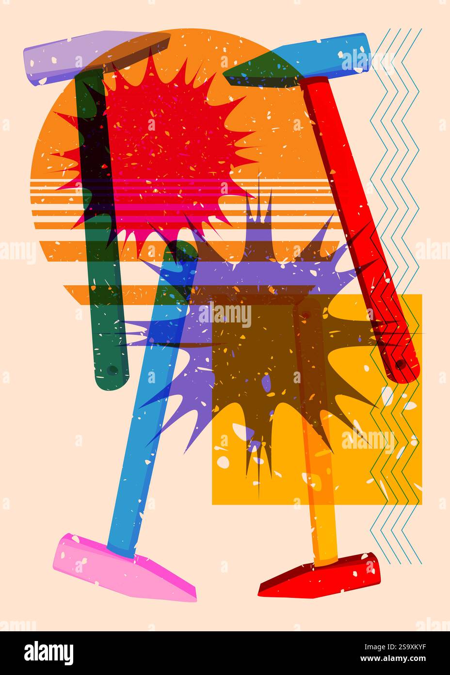 Half hardware store Stock Vector Images - Alamy