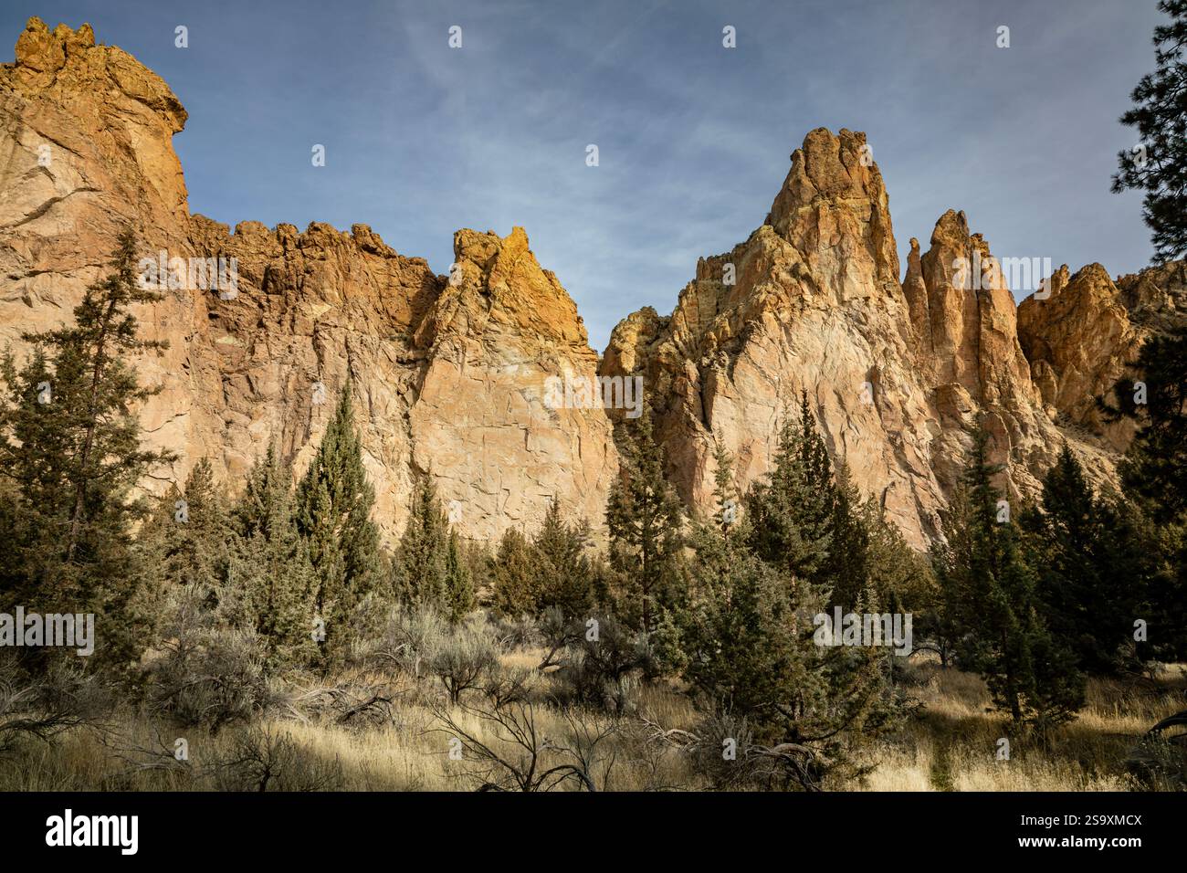 OR02887-00...OREGON - Sheer cliff faces make excelent and challenging ...