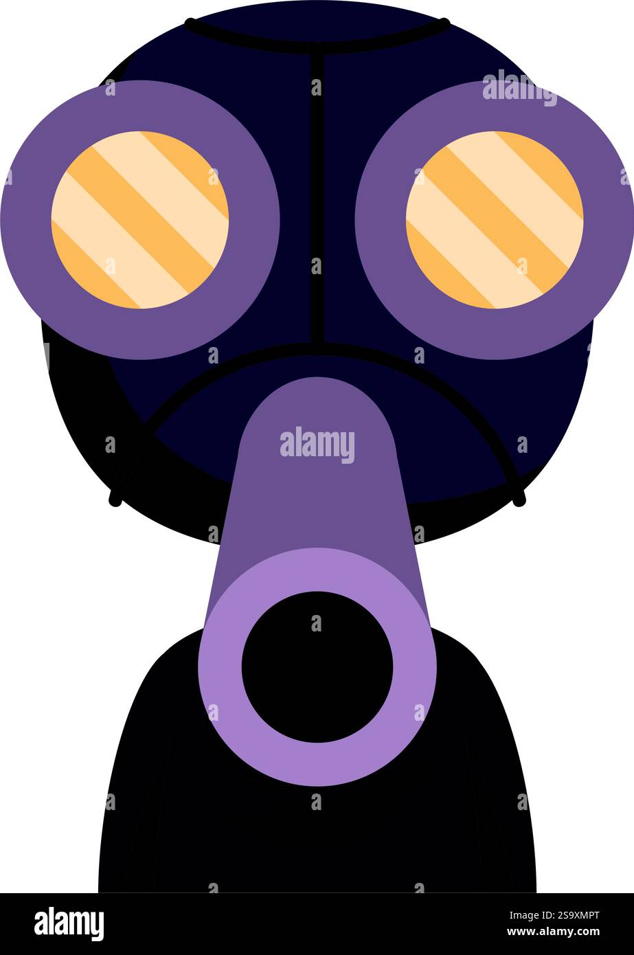 Black full mask Cut Out Stock Images & Pictures - Alamy