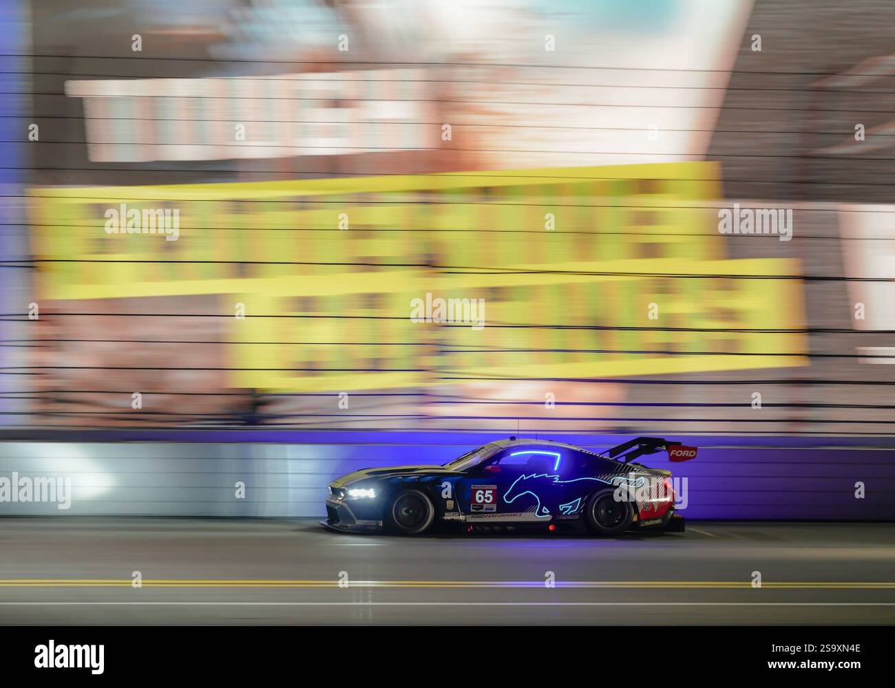 DAYTONA BEACH, FL - JANUARY 26: 1st place winner (65) GTD Pro Driver Christopher Mies, Frederic ...