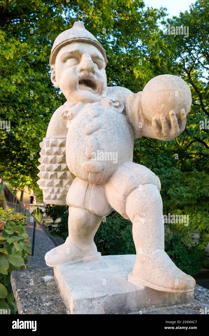 Salzburg, Austria. Oldest dwarf garden. Built around 1695. These ...