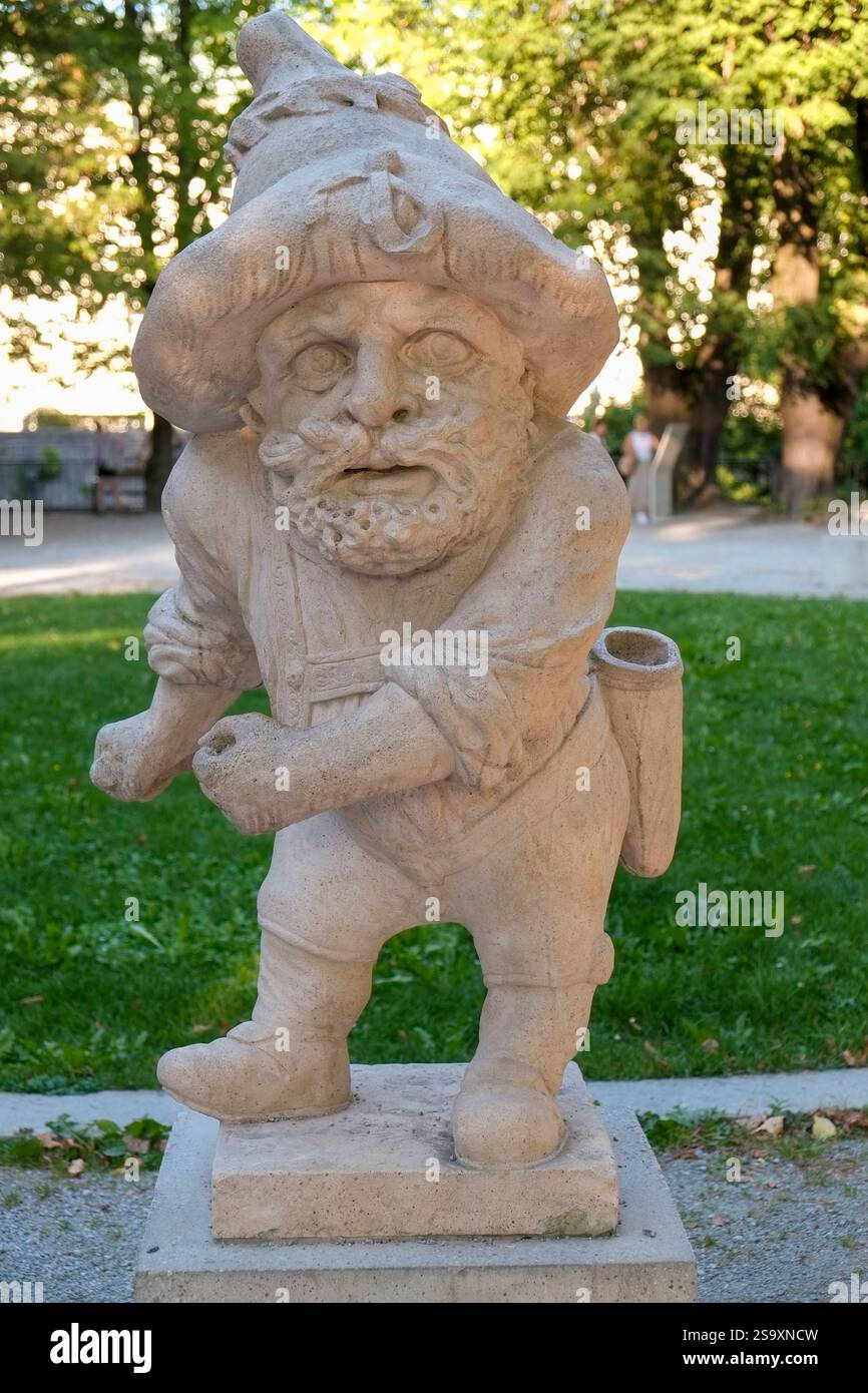 Salzburg, Austria. Oldest dwarf garden. Built around 1695. These ...