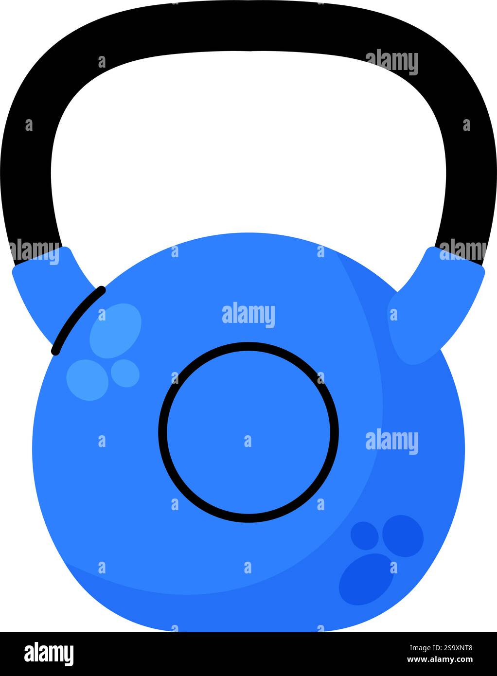 Kettlebell Weight Illustration Stock Vector Image & Art - Alamy