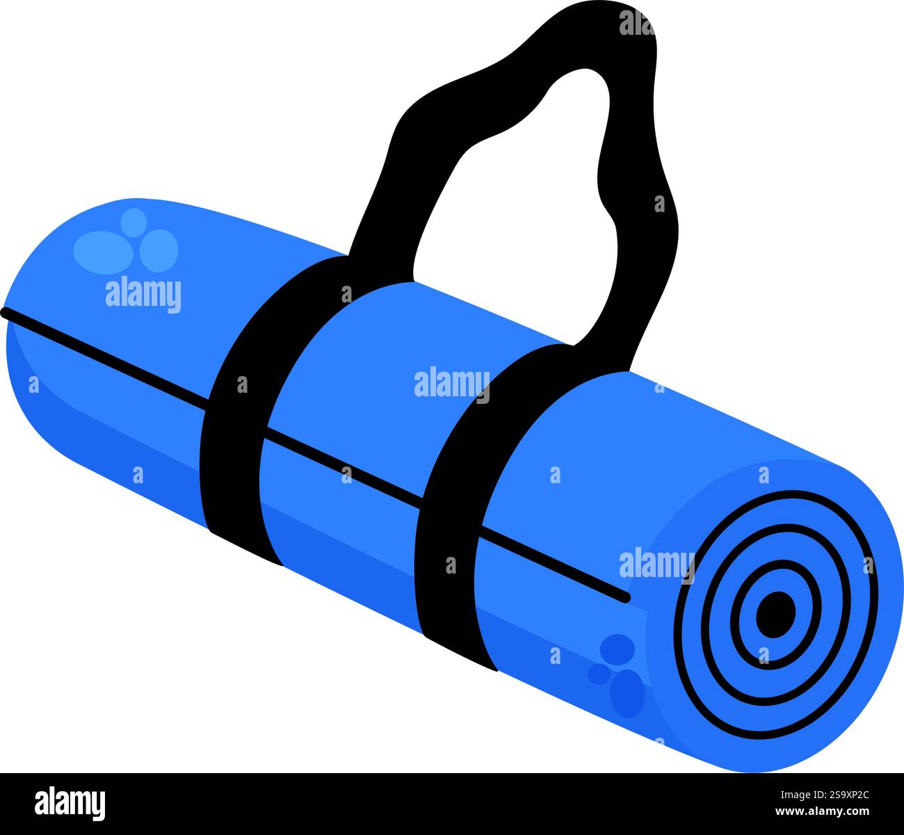 Yoga Mat Illustration Stock Vector Image & Art - Alamy