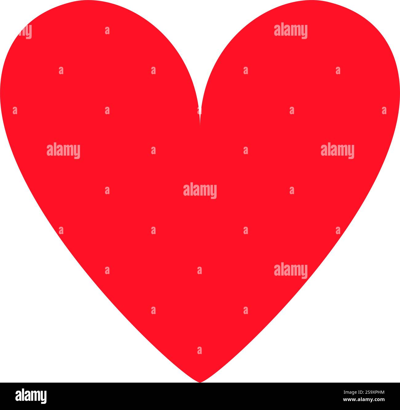 Simple red heart Stock Vector Image & Art - Alamy