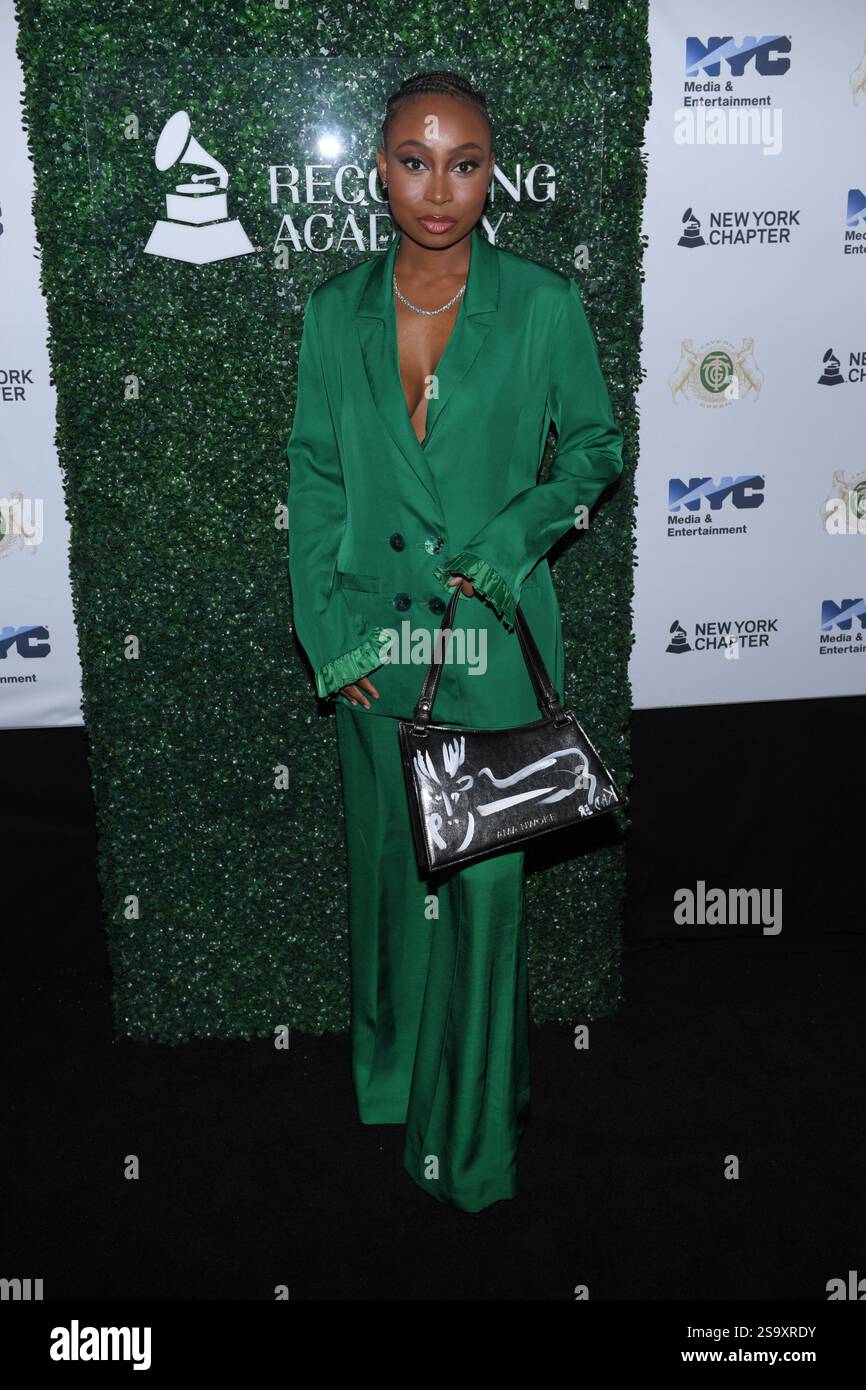 Nichelle Lewis attends GRAMMY NY Chapter Nominee Celebration at Tavern ...