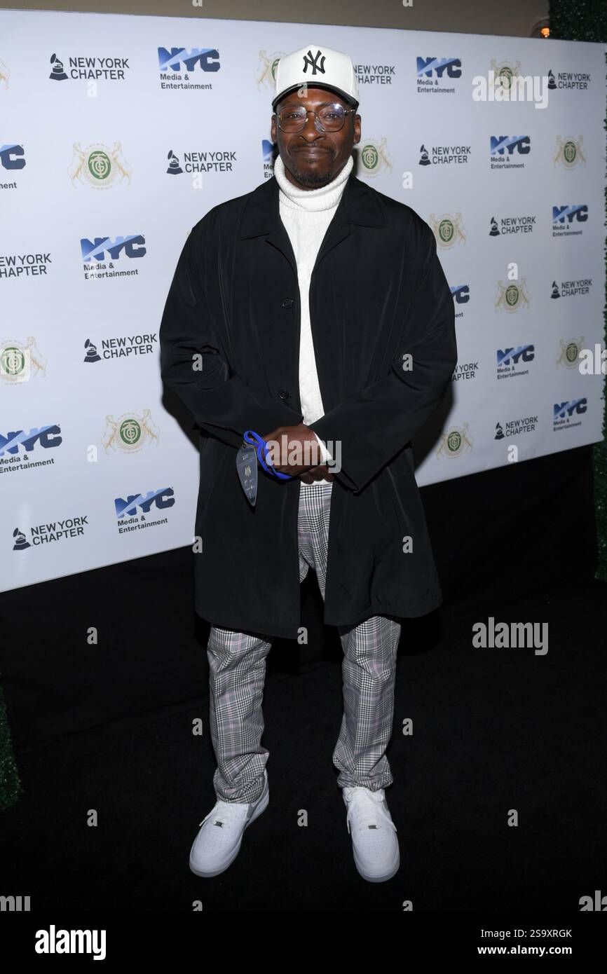 New York, USA. 27th Jan, 2025. Pete Rock attends GRAMMY NY Chapter ...