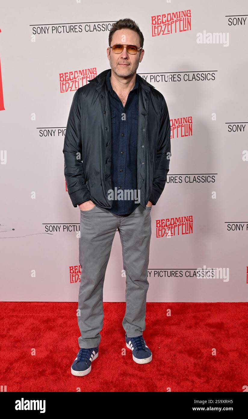 Hollywood, USA. 27th Jan, 2025. Michael Rosenbaum arriving to the Sony ...