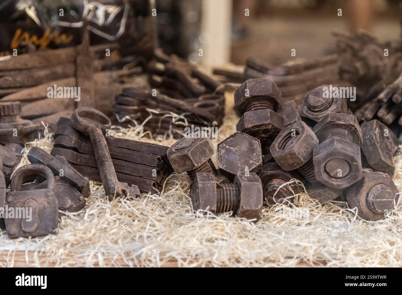 Unique approaches to candy are demonstrated in these chocolates ...
