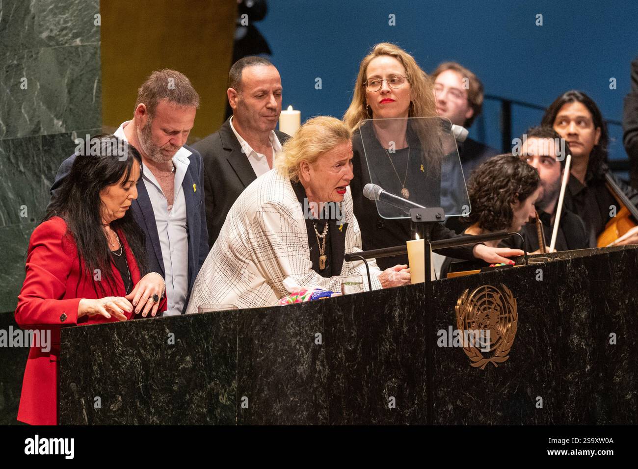 New York, NY, 27 January 2025: Holocaust survival Marianne Muller ...