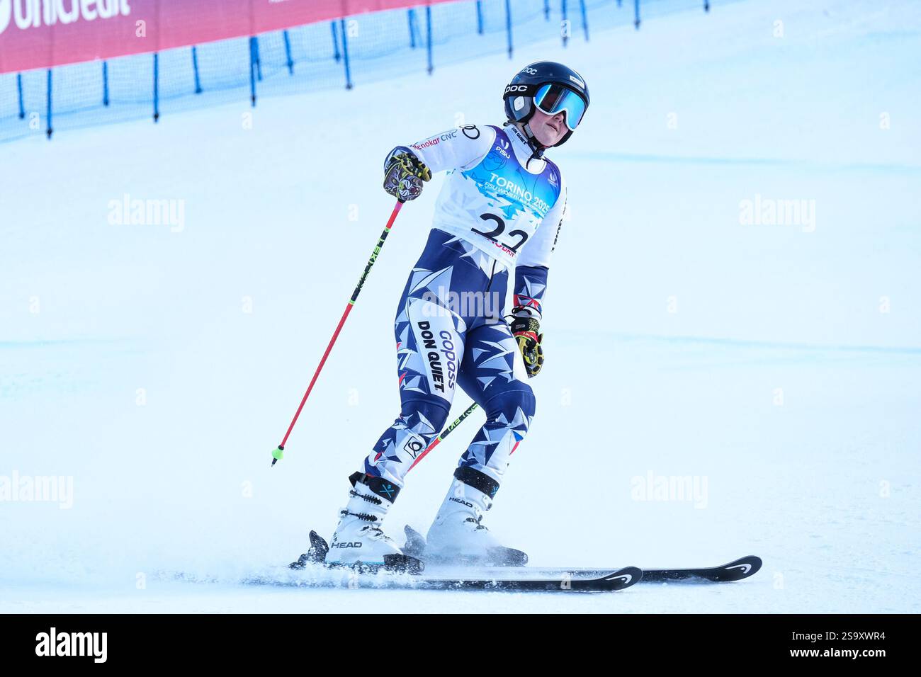 Bardonecchia, Italy. 18th Jan, 2025. Klara Gasparikova of Czech ...