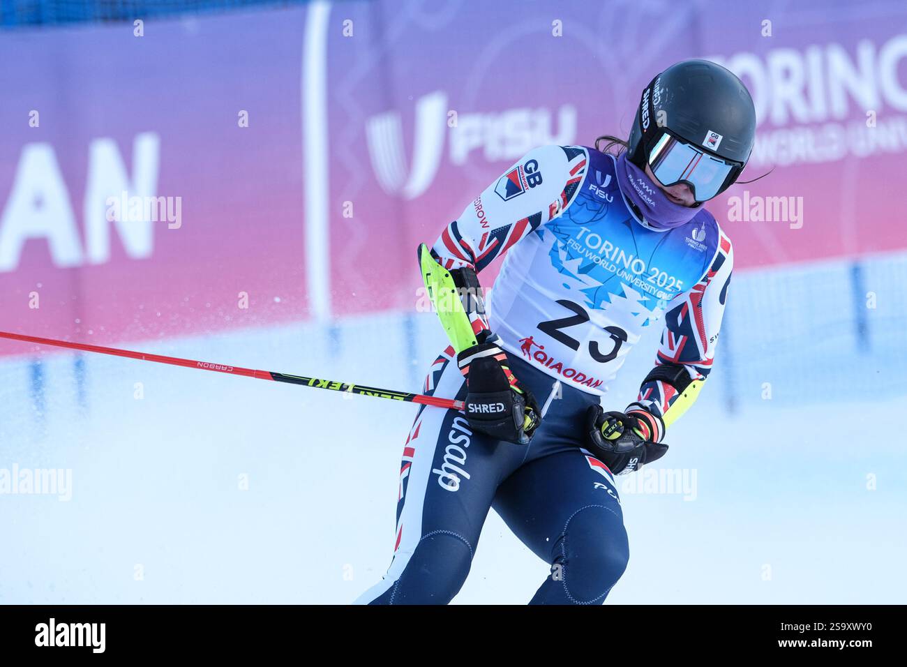 Bardonecchia, Italy. 18th Jan, 2025. Lois Jackson of United Kingdom ...