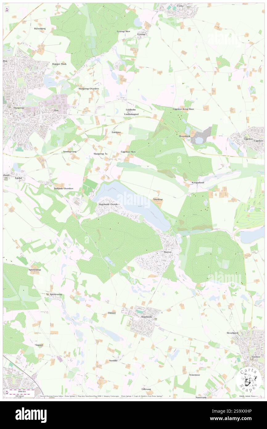 Allerod map hi-res stock photography and images - Alamy