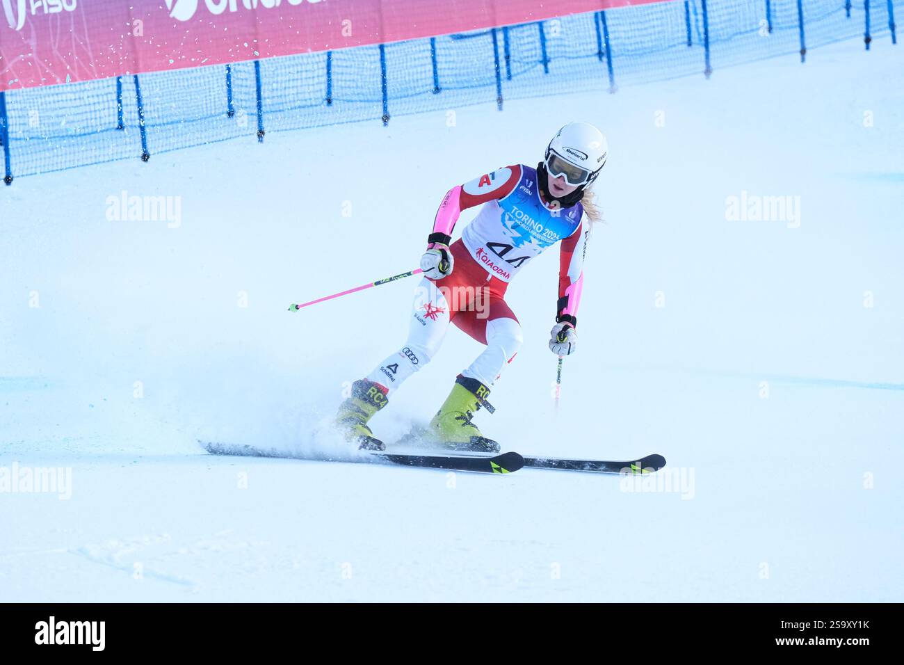Lara Fletzberger of Austria seen during the FISU Winter World ...