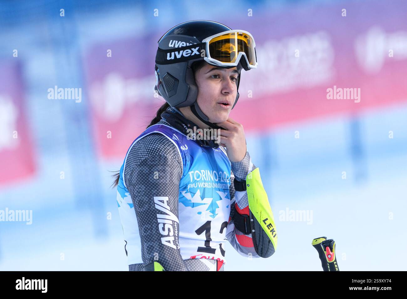 Cecilia Pizzinato of Italy seen during the FISU Winter World University ...