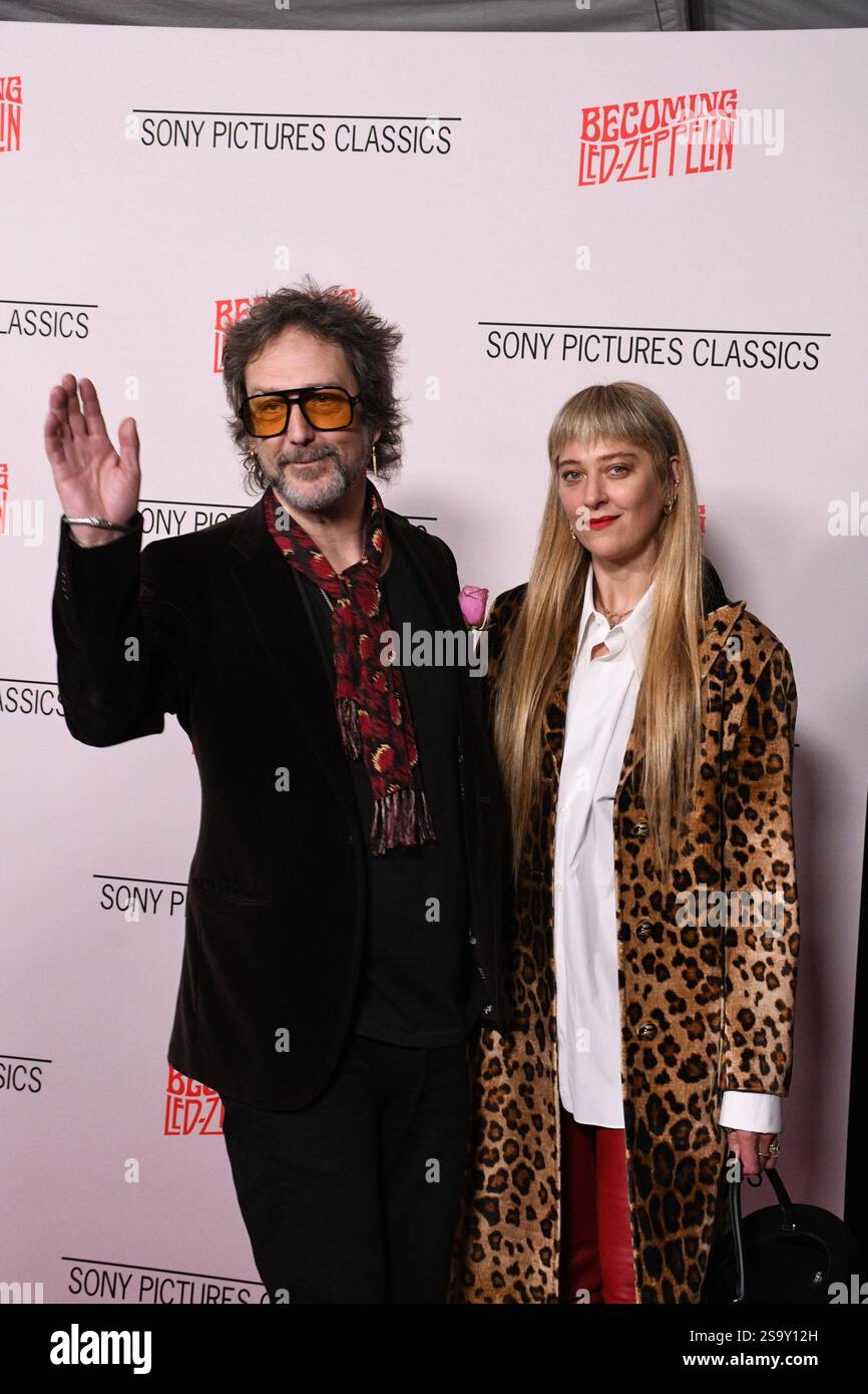 Hollywood, California, USA 27th January 2025 Singer/Musician Chris Robinson of the Black Crowes ...