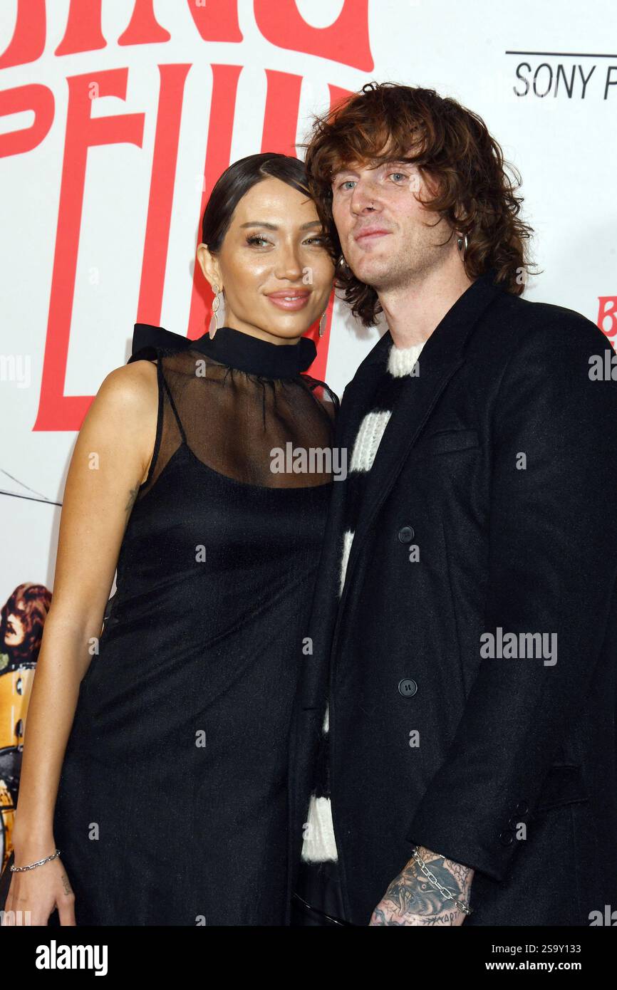 HOLLYWOOD, CA - JANUARY 27: Rosalie Jackson and Jager Henry Bonham at ...