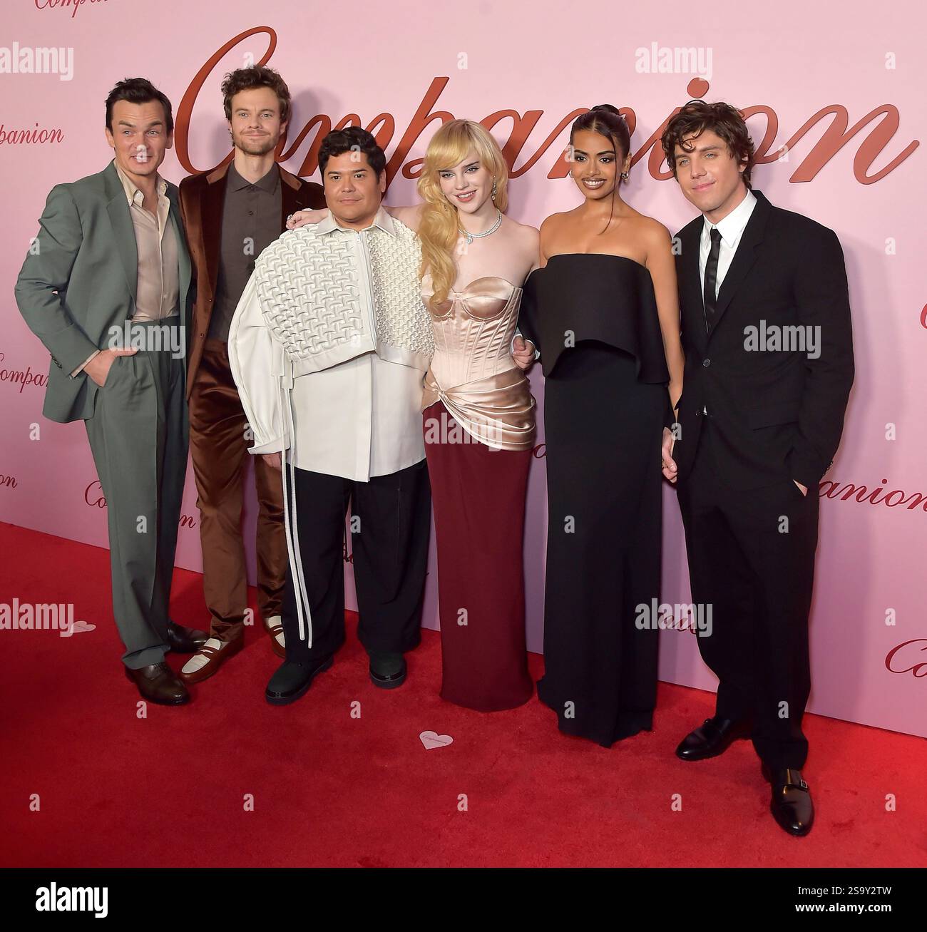 Hollywood, USA. 27th Jan, 2025. Rupert Friend, Jack Quaid, Harvey ...