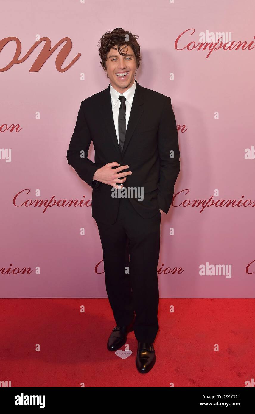 Hollywood, USA. 27th Jan, 2025. Lukas Gage arriving at Warner Bros ...