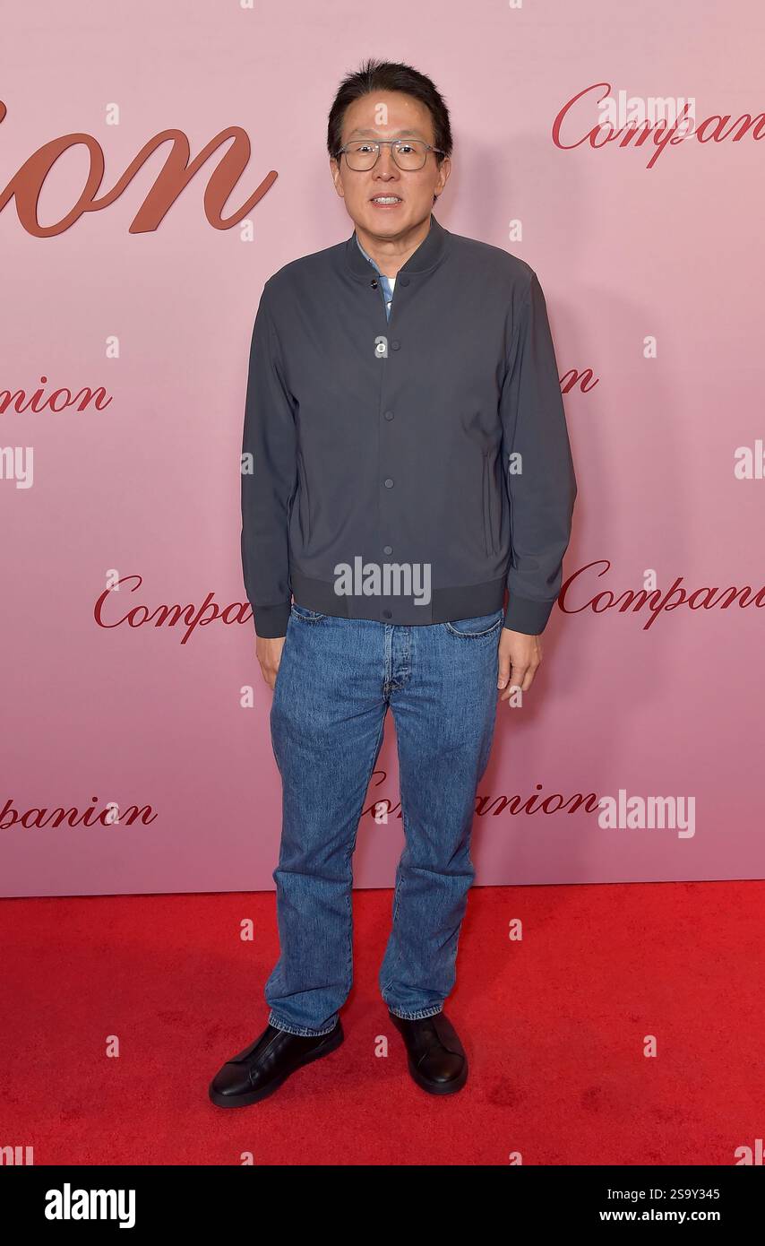 Hollywood, USA. 27th Jan, 2025. Roy Lee arriving at Warner Bros ...