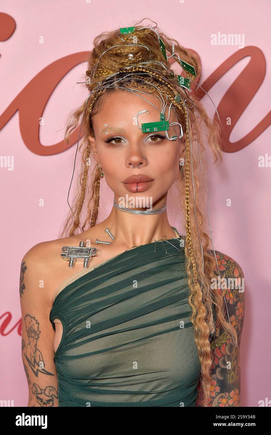 Hollywood, USA. 27th Jan, 2025. Snitchery arriving at Warner Bros ...