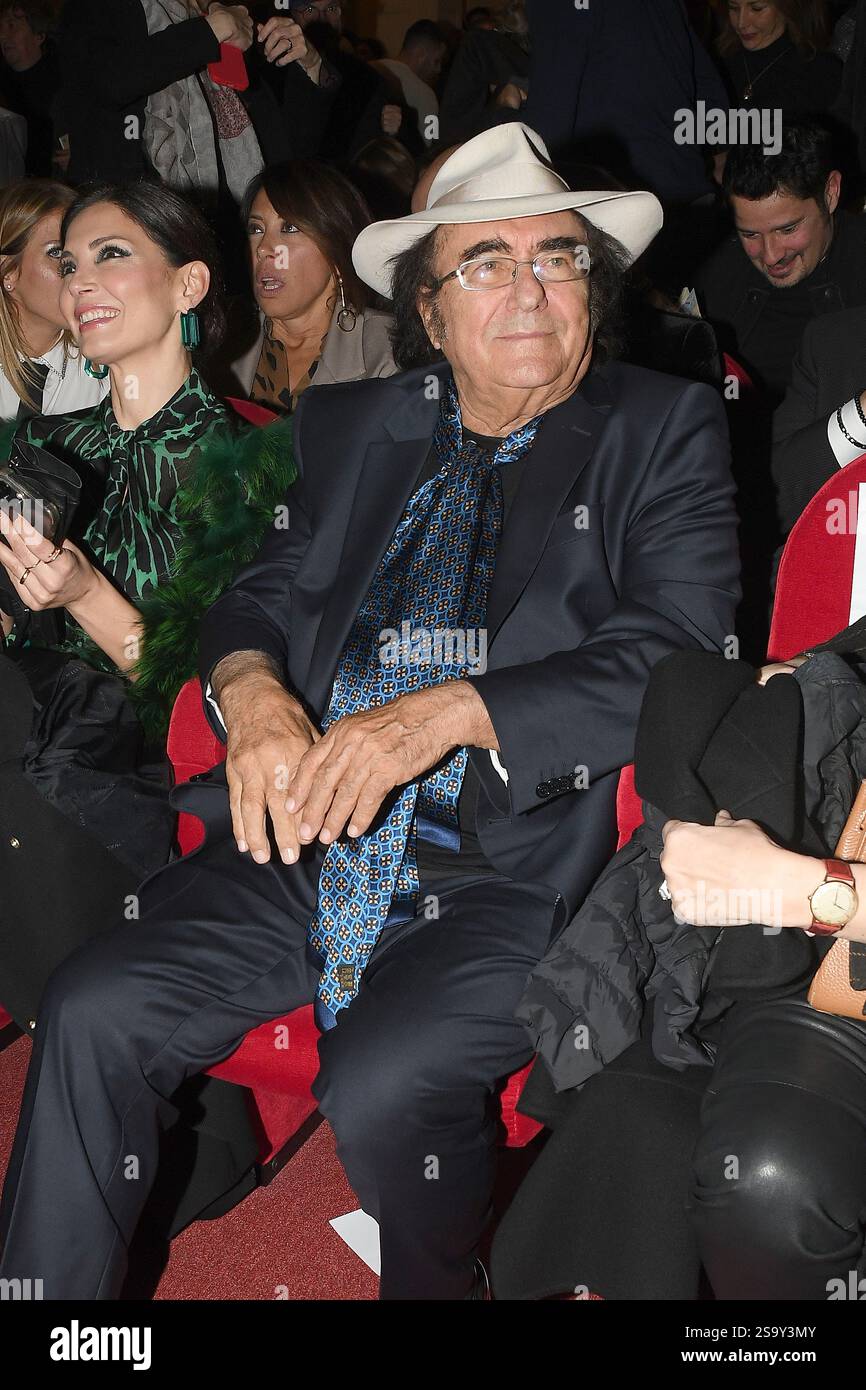 Rome, Italy. 27th Jan, 2025. Rome, Teatro Sala Umberto Before the Show ...