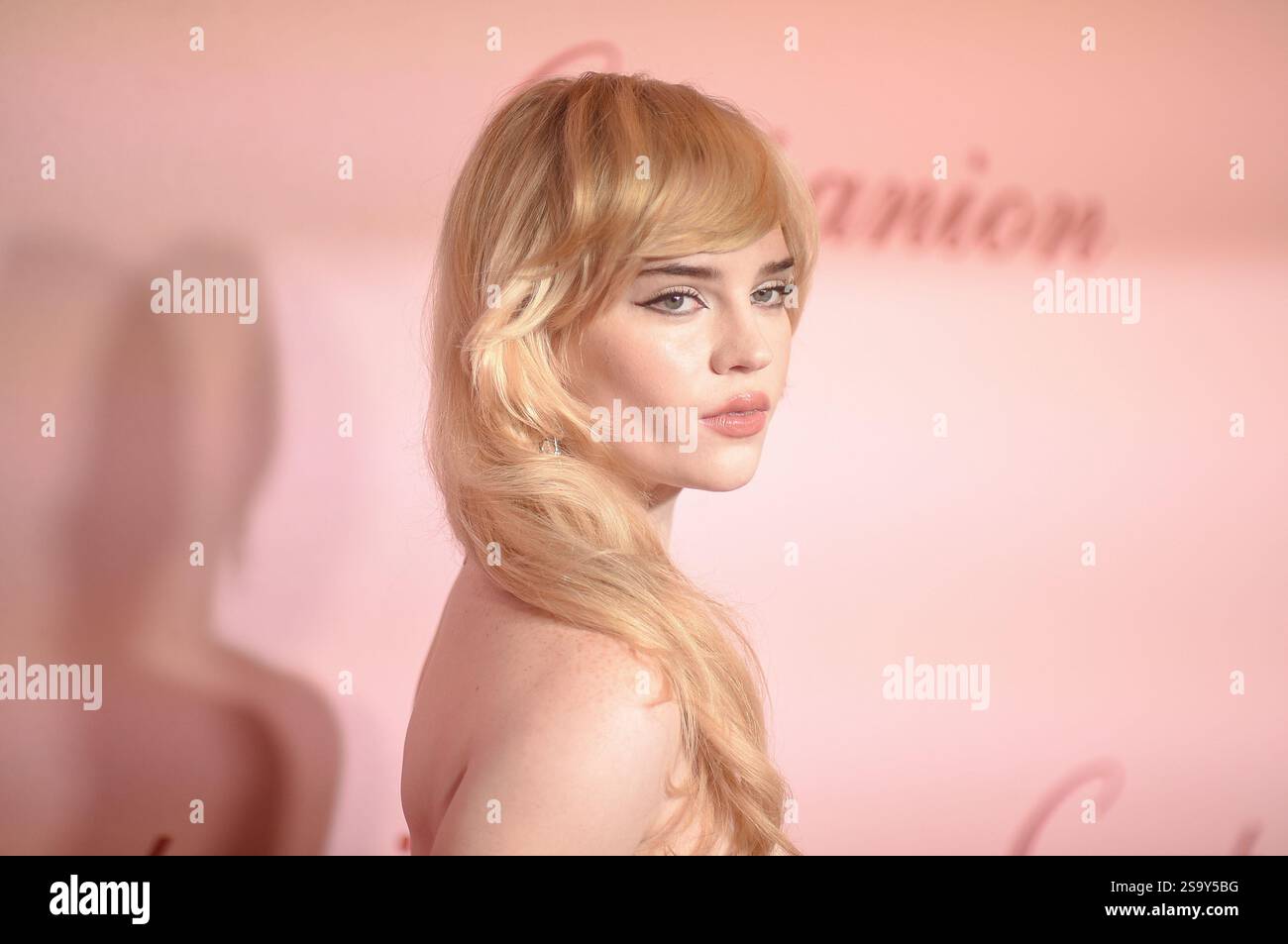 Sophie Thatcher arrives at the premiere of "Companion" on Monday, Jan ...