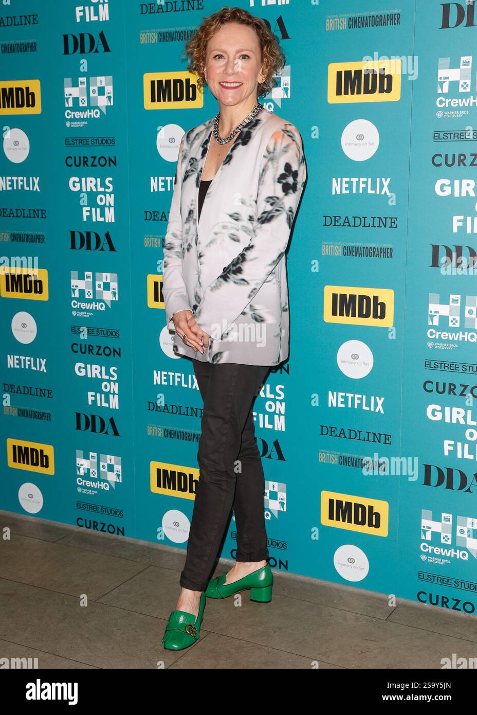 London, UK. 26th Jan, 2025. Anna Higgs attends the Girls On Film Awards ...