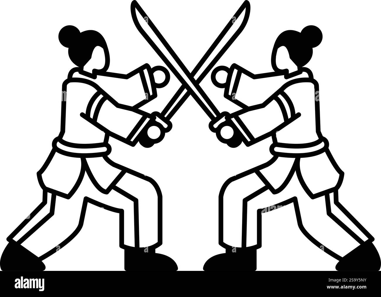 Fighting representation Stock Vector Images - Alamy