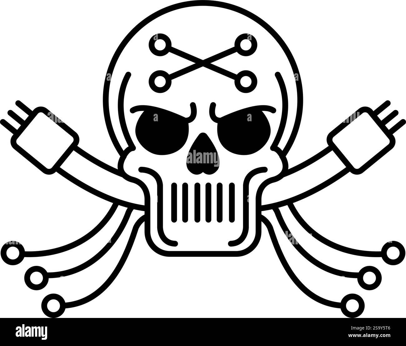 Dark menacing Stock Vector Images - Alamy