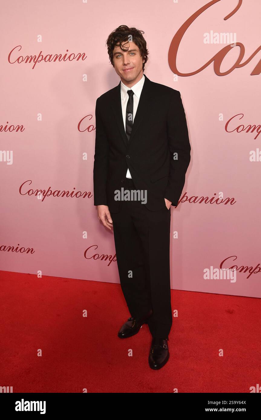 Lukas Gage arrives at the premiere of "Companion" on Monday, Jan. 27 ...