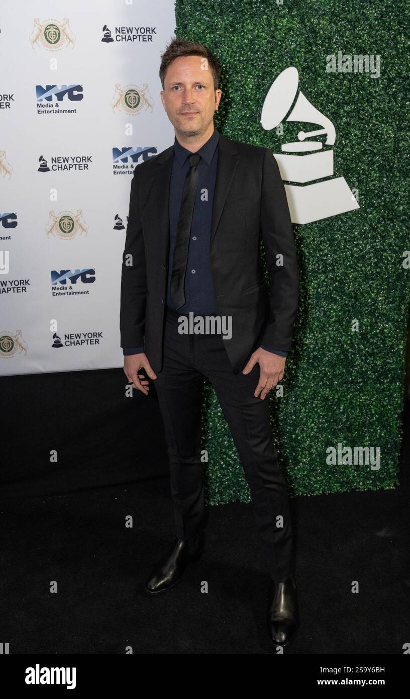 New York, NY, 27 January 2025: Clay Ross attends Recording Academy New ...