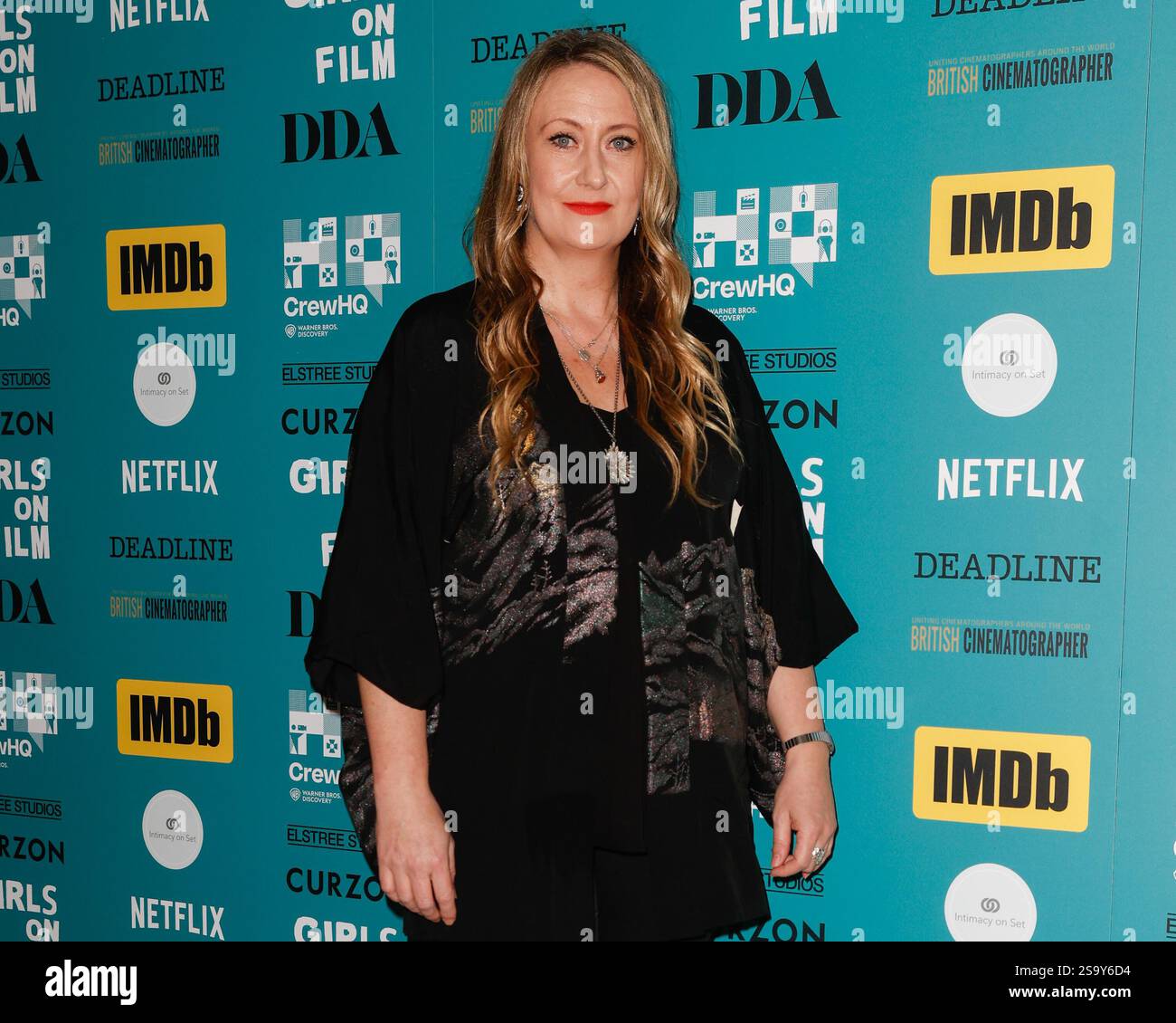 London, UK. 26th Jan, 2025. Becky Gore attends the Girls On Film Awards ...