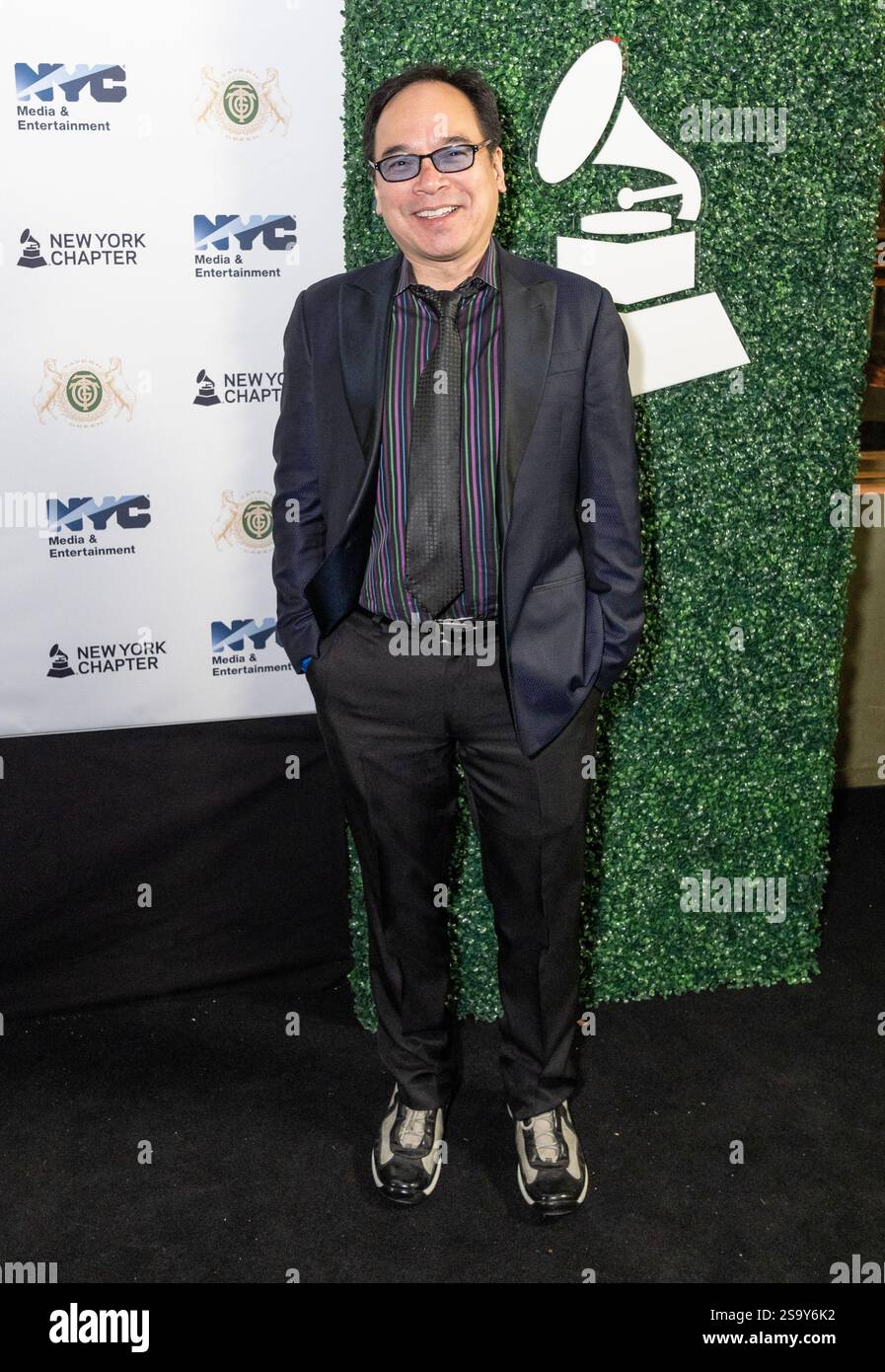 New York, NY, 27 January 2025: David Lai attends Recording Academy New ...