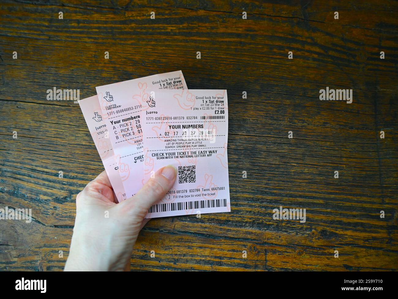 National lottery 2024 hi-res stock photography and images - Alamy