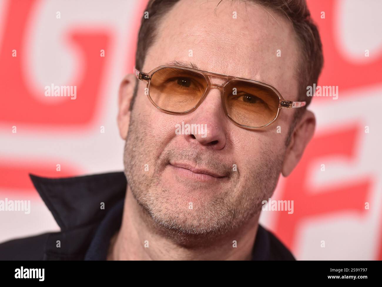 Hollywood, USA. 27th Jan, 2025. Michael Rosenbaum arriving to the Sony ...